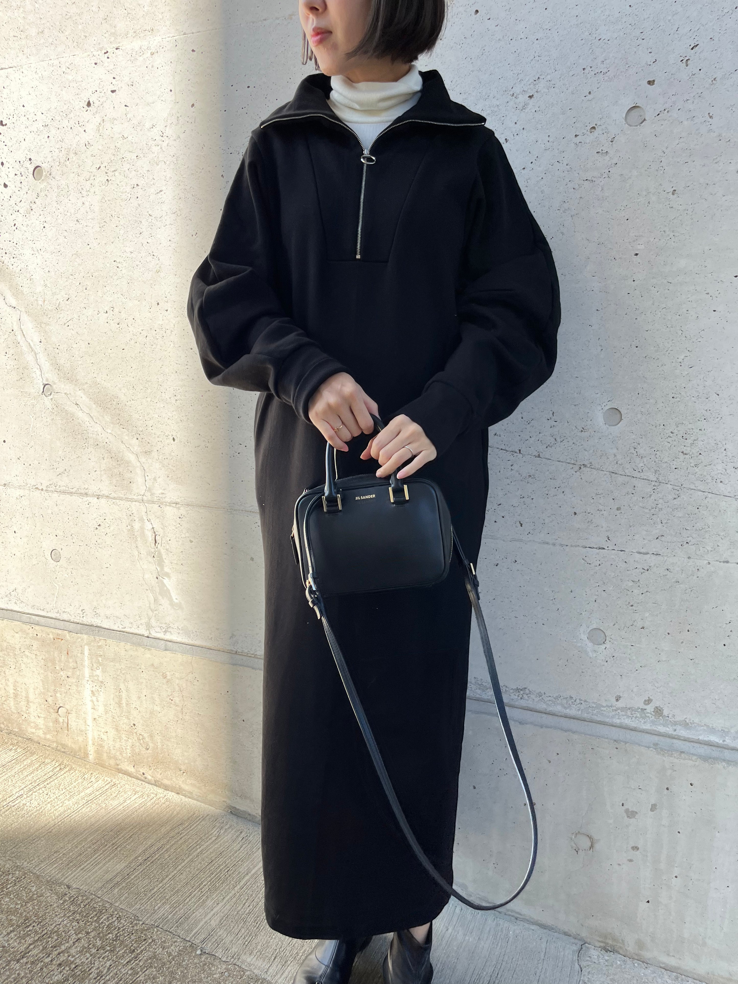 zip sweat one-piece – hholic